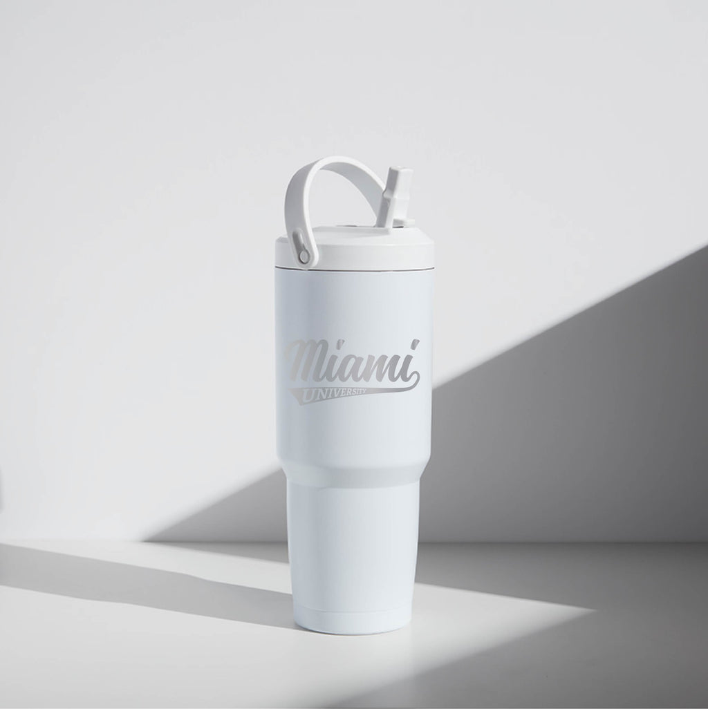 32 oz Script Miami University Tumbler | Shop 32 oz Script Miami ...
